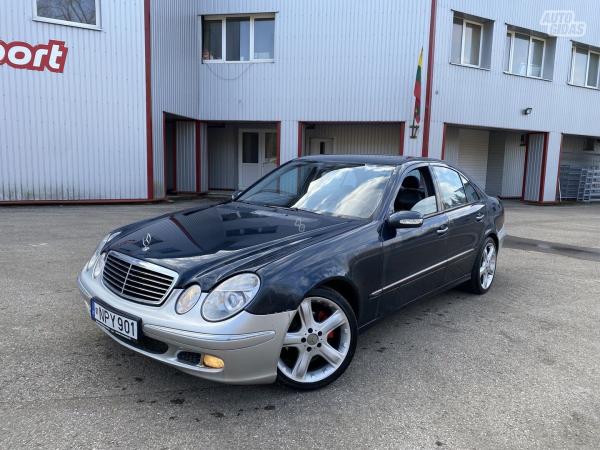 Mercedes-Benz E 220 2002 Ignalina, ar dzinēja tilpumu 2.10 L un nobraukumu 320 tūkst. km par 1350 €, foto 1 vietnē AUTOMOTO.COM.LV