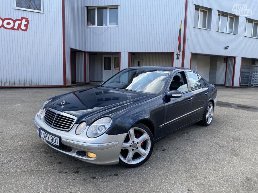 Mercedes-Benz E 220 2002 Ignalina, ar dzinēja tilpumu 2.10 L un nobraukumu 320 tūkst. km par 1350 €, foto 1 vietnē AUTOMOTO.COM.LV