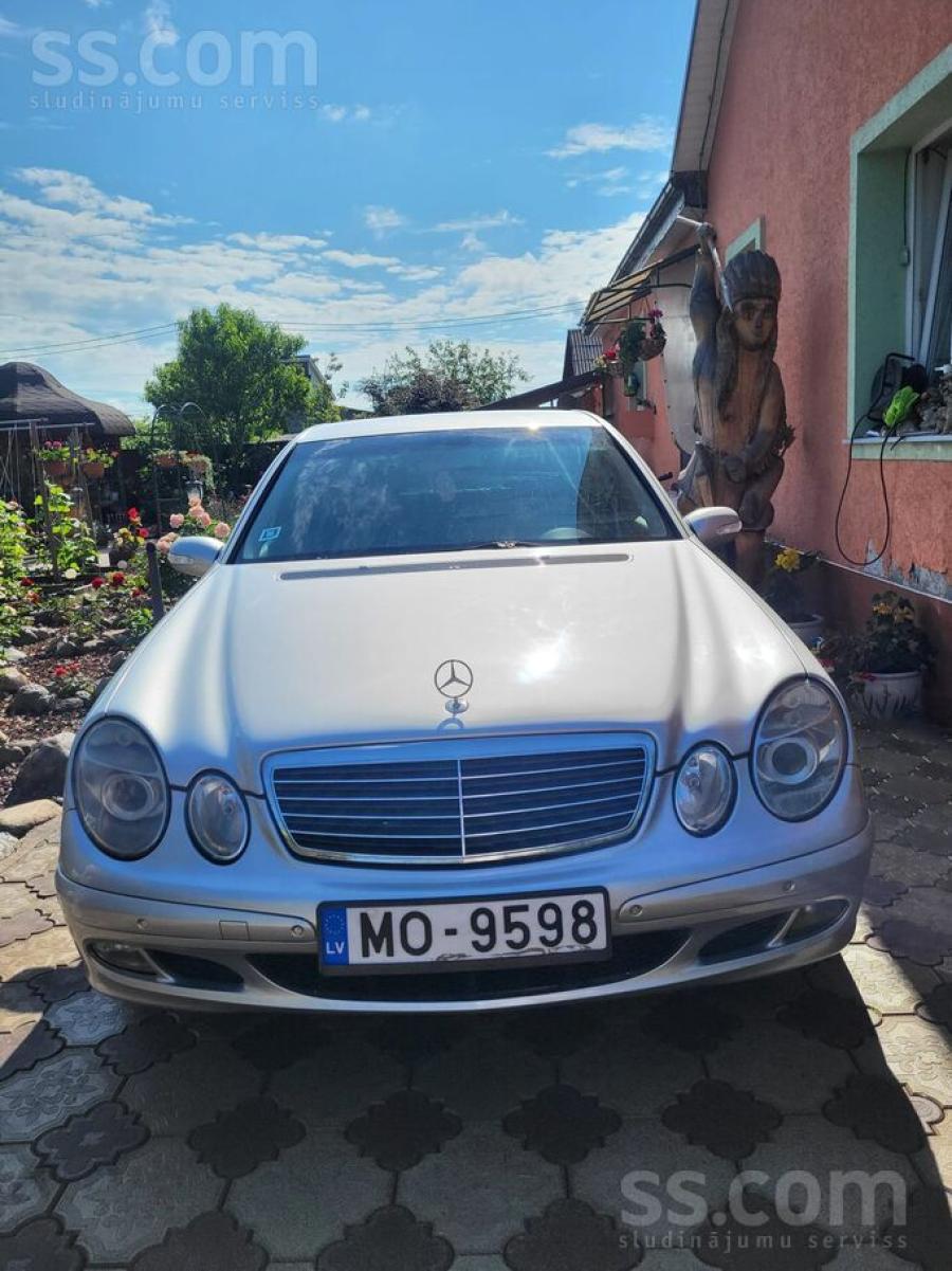 Mercedes-Benz E 220 2002 Daugavpils, ar dzinēja tilpumu 2.20 L un nobraukumu 341 tūkst. km par 2450 €, foto 1 vietnē AUTOMOTO.COM.LV