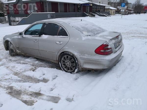 Mercedes-Benz E 220 2003 in Riga, with an engine capacity of 2.20 L and mileage of 360 thousand km for 1500 €, photo 1 on AUTOMOTO.COM.LV