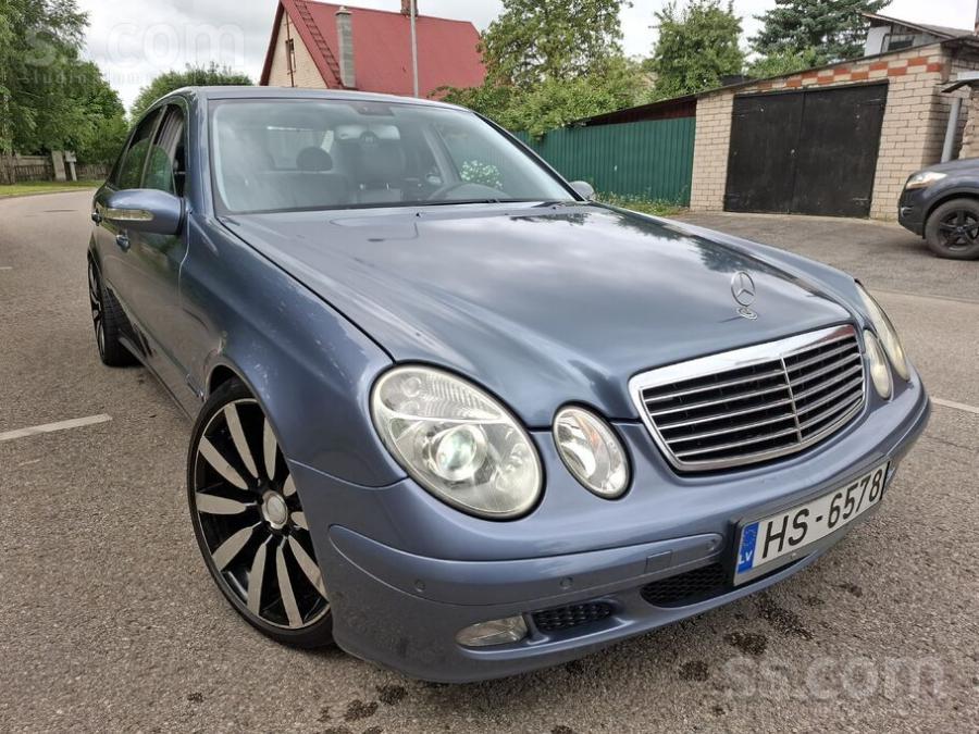 Mercedes-Benz E 220 2003 Daugavpils, ar dzinēja tilpumu 2.20 L un nobraukumu 334 tūkst. km par 2400 €, foto 4 vietnē AUTOMOTO.COM.LV