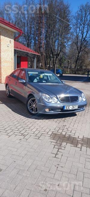 Mercedes-Benz E 220 2004 in Valmiera, with an engine capacity of 2.20 L and mileage of 279 thousand km for 3980 €, photo  on AUTOMOTO.COM.LV