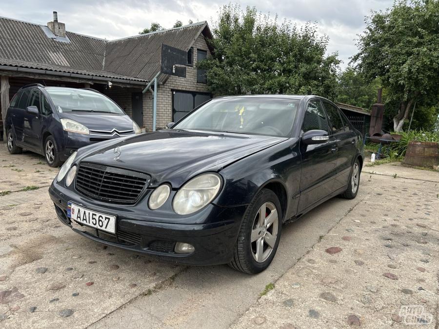 Mercedes-Benz E 220 2004 Jonava, ar dzinēja tilpumu 2.20 L un nobraukumu 320 tūkst. km par 1500 €, foto 1 vietnē AUTOMOTO.COM.LV