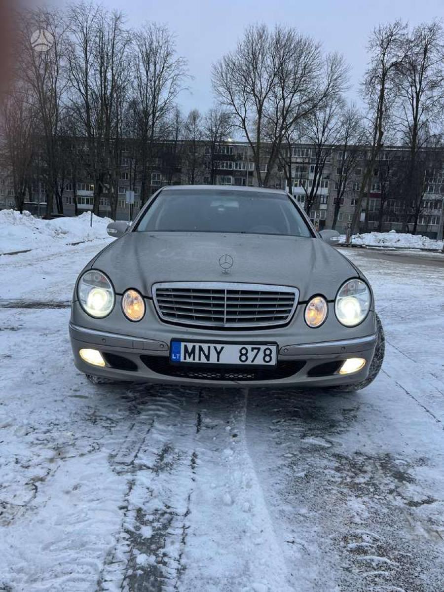 Mercedes-Benz E 220 2005 in Klaipeda, with an engine capacity of 2.20 L and mileage of 350 thousand km for 3300 €, photo 16 on AUTOMOTO.COM.LV