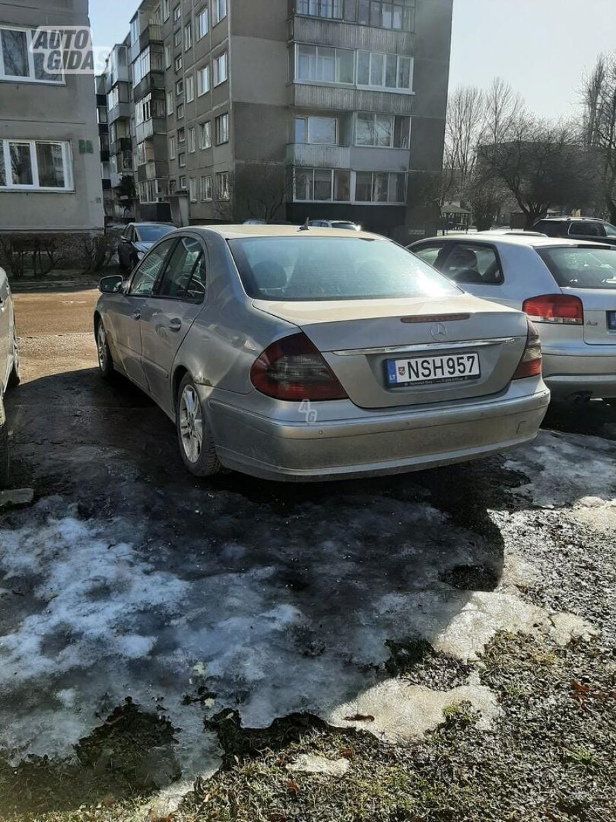 Mercedes-Benz E 220 2006 Kauņa, ar dzinēja tilpumu 2.20 L un nobraukumu 300 tūkst. km par 2800 €, foto 3 vietnē AUTOMOTO.COM.LV