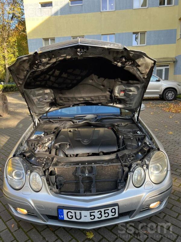 Mercedes-Benz E 220 2007 in Riga, with an engine capacity of 2.20 L and mileage of 215 thousand km for 3750 €, photo 11 on AUTOMOTO.COM.LV