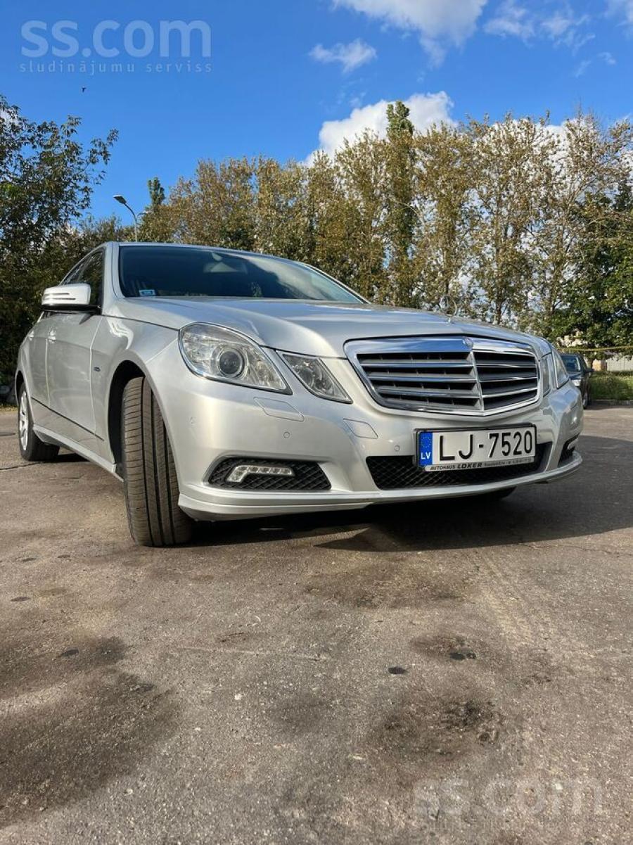 Mercedes-Benz E 220 2009 Rīga, ar dzinēja tilpumu 2.20 L un nobraukumu 296 tūkst. km par 7000 €, foto 1 vietnē AUTOMOTO.COM.LV