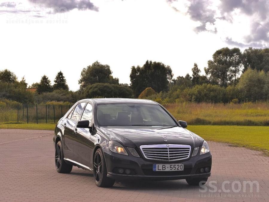 Мерседес E 220 2009 в Валмиера, объемом двигателя 2.20 л и пробегом 351 тыс. км за 6250 €, фото 1 на AUTOMOTO.COM.LV