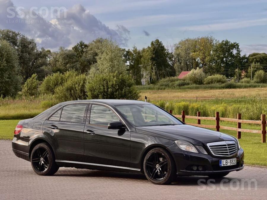 Мерседес E 220 2009 в Валмиера, объемом двигателя 2.20 л и пробегом 351 тыс. км за 6250 €, фото 3 на AUTOMOTO.COM.LV