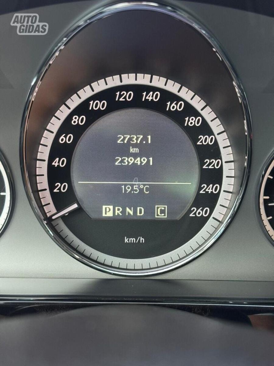 Мерседес E 220 2009 в Каунас, объемом двигателя 2.20 л и пробегом 239 тыс. км за 4300 €, фото 23 на AUTOMOTO.COM.LV