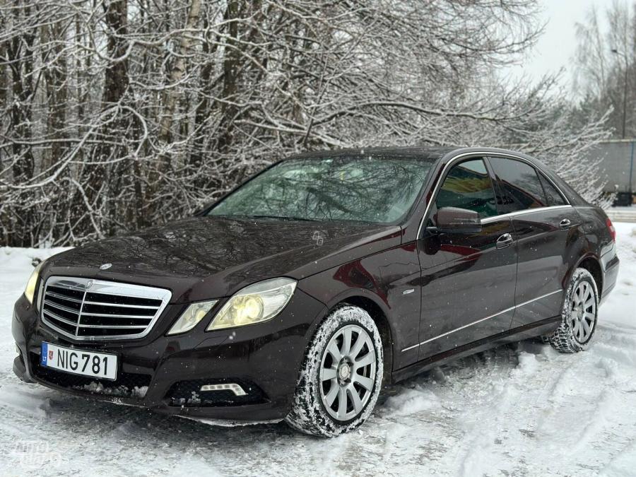 Mercedes-Benz E 220 2010 Kauņa, ar dzinēja tilpumu 2.20 L un nobraukumu 362 tūkst. km par 5500 €, foto 1 vietnē AUTOMOTO.COM.LV