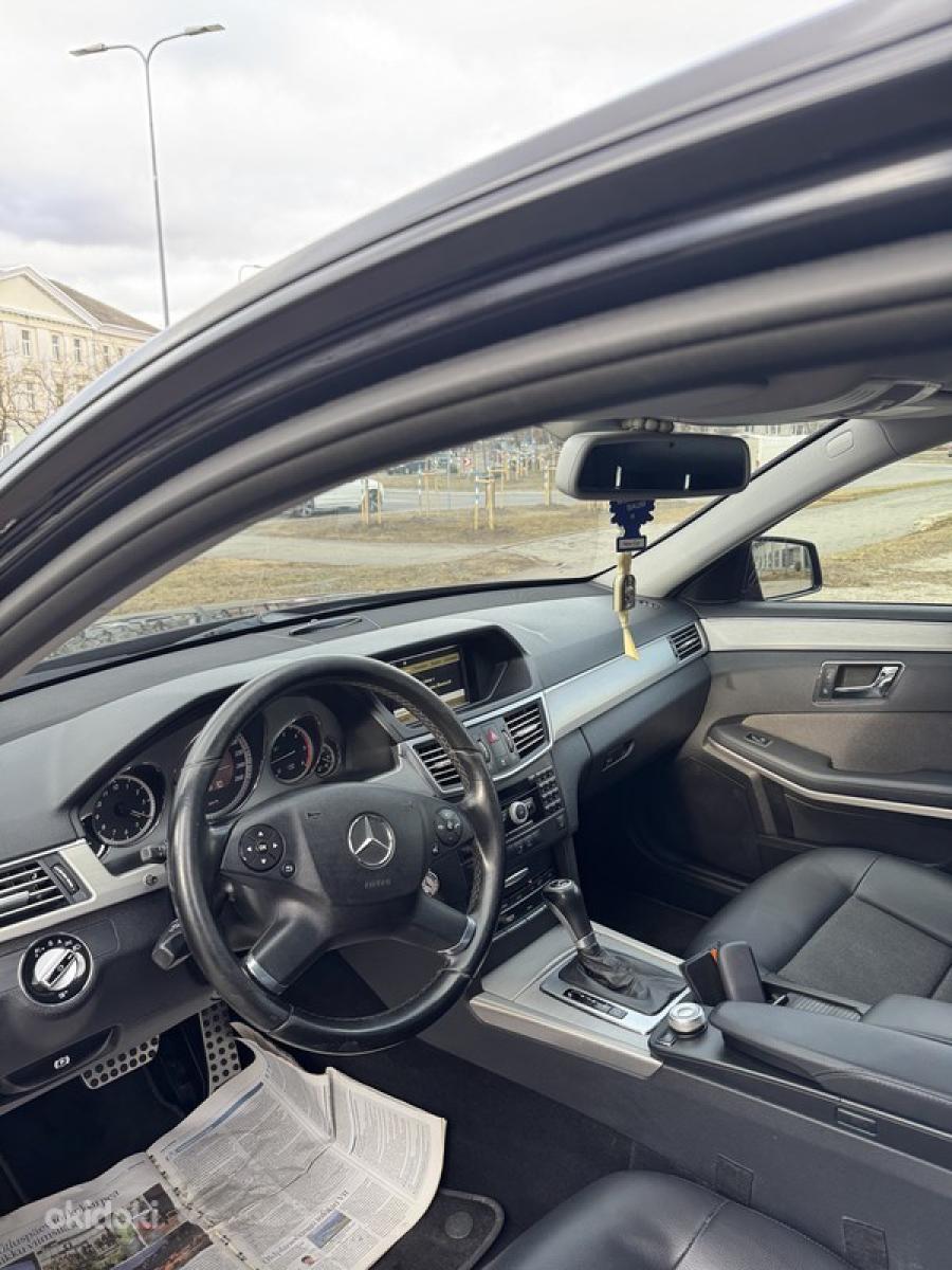 Mercedes-Benz E 220 2010 in Tallinn, with an engine capacity of 2.10 L and mileage of 366 thousand km for 7200 €, photo 18 on AUTOMOTO.COM.LV