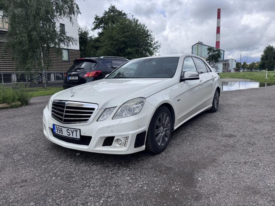 Mercedes-Benz E 220 2010 in Tallinn, with an engine capacity of 2.00 L and mileage of 211 thousand km for 6700 €, photo 12 on AUTOMOTO.COM.LV