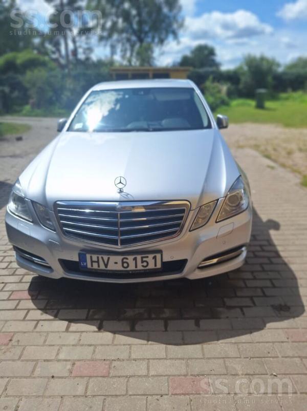 Mercedes-Benz E 220 2011 in Talsi, with an engine capacity of 2.20 L and mileage of 240 thousand km for 8500 €, photo 1 on AUTOMOTO.COM.LV