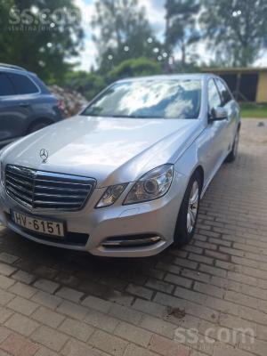 Mercedes-Benz E 220 2011 in Talsi, with an engine capacity of 2.20 L and mileage of 240 thousand km for 8500 €, photo 12 on AUTOMOTO.COM.LV