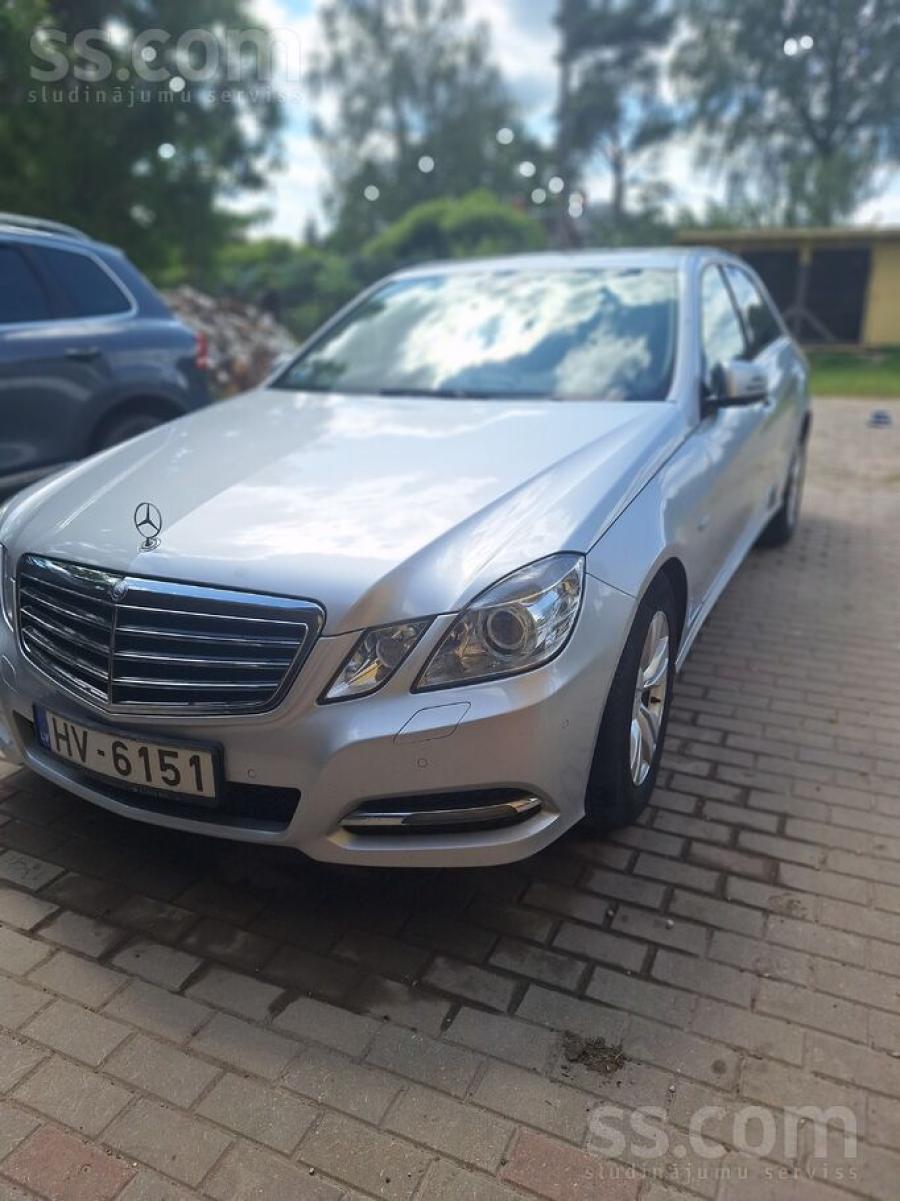 Mercedes-Benz E 220 2011 in Talsi, with an engine capacity of 2.20 L and mileage of 240 thousand km for 8500 €, photo 12 on AUTOMOTO.COM.LV