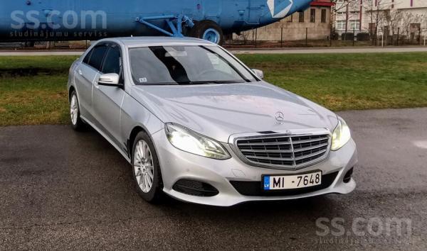 Mercedes-Benz E 220 2013 in Riga, with an engine capacity of 2.10 L and mileage of 309 thousand km for 8000 €, photo 1 on AUTOMOTO.COM.LV