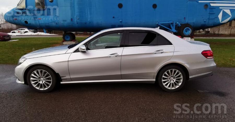 Mercedes-Benz E 220 2013 in Riga, with an engine capacity of 2.10 L and mileage of 309 thousand km for 8000 €, photo 9 on AUTOMOTO.COM.LV