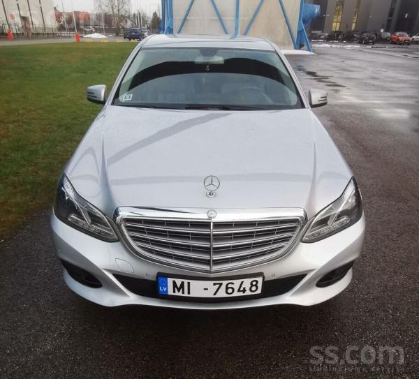 Mercedes-Benz E 220 2013 in Riga, with an engine capacity of 2.10 L and mileage of 309 thousand km for 8000 €, photo 9 on AUTOMOTO.COM.LV