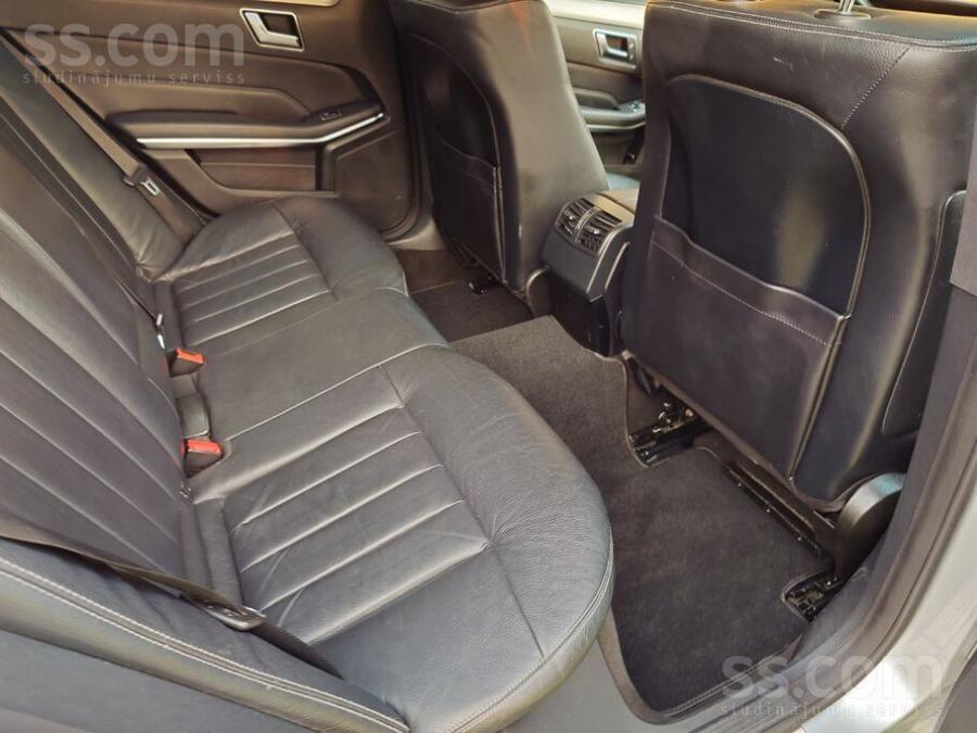 Mercedes-Benz E 220 2013 in Riga, with an engine capacity of 2.10 L and mileage of 309 thousand km for 8000 €, photo 15 on AUTOMOTO.COM.LV