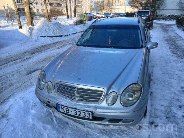 Mercedes-Benz E 220 2003 in Daugavpils, with an engine capacity of 2.20 L and mileage of 291 thousand km for 2000 €, photo 1 on AUTOMOTO.COM.LV