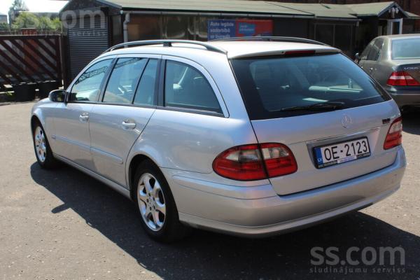 Mercedes-Benz E 220 2003 Liepāja, ar dzinēja tilpumu 2.20 L un nobraukumu 348 tūkst. km par 3800 €, foto 3 vietnē AUTOMOTO.COM.LV