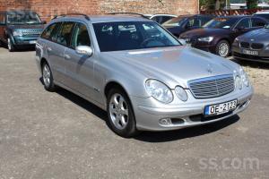 Mercedes-Benz E 220 2003 Liepāja, ar dzinēja tilpumu 2.20 L un nobraukumu 348 tūkst. km par 3800 €, foto  vietnē AUTOMOTO.COM.LV