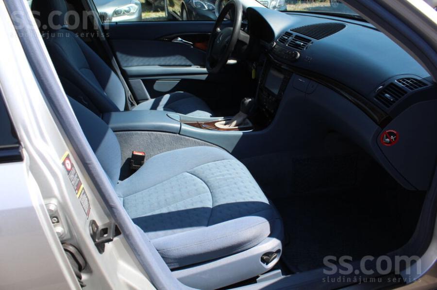 Mercedes-Benz E 220 2003 Liepāja, ar dzinēja tilpumu 2.20 L un nobraukumu 348 tūkst. km par 3800 €, foto 9 vietnē AUTOMOTO.COM.LV