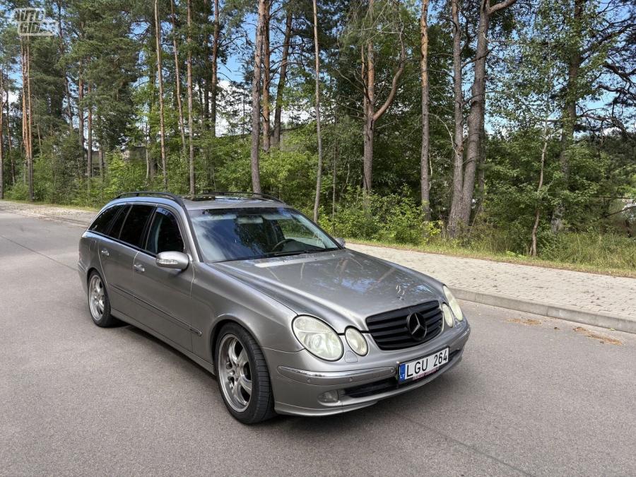 Mercedes-Benz E 220 2003 Varėna, ar dzinēja tilpumu 2.20 L un nobraukumu 350 tūkst. km par 1950 €, foto 6 vietnē AUTOMOTO.COM.LV