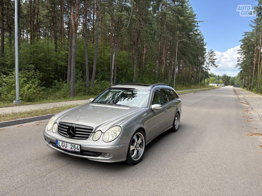 Mercedes-Benz E 220 2003 Varėna, ar dzinēja tilpumu 2.20 L un nobraukumu 350 tūkst. km par 1950 €, foto 8 vietnē AUTOMOTO.COM.LV