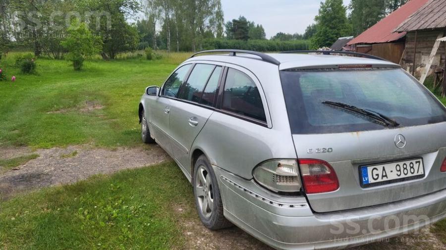 Mercedes-Benz E 220 2004 in Balvi, with an engine capacity of 2.20 L and mileage of 420 thousand km for 1700 €, photo 1 on AUTOMOTO.COM.LV