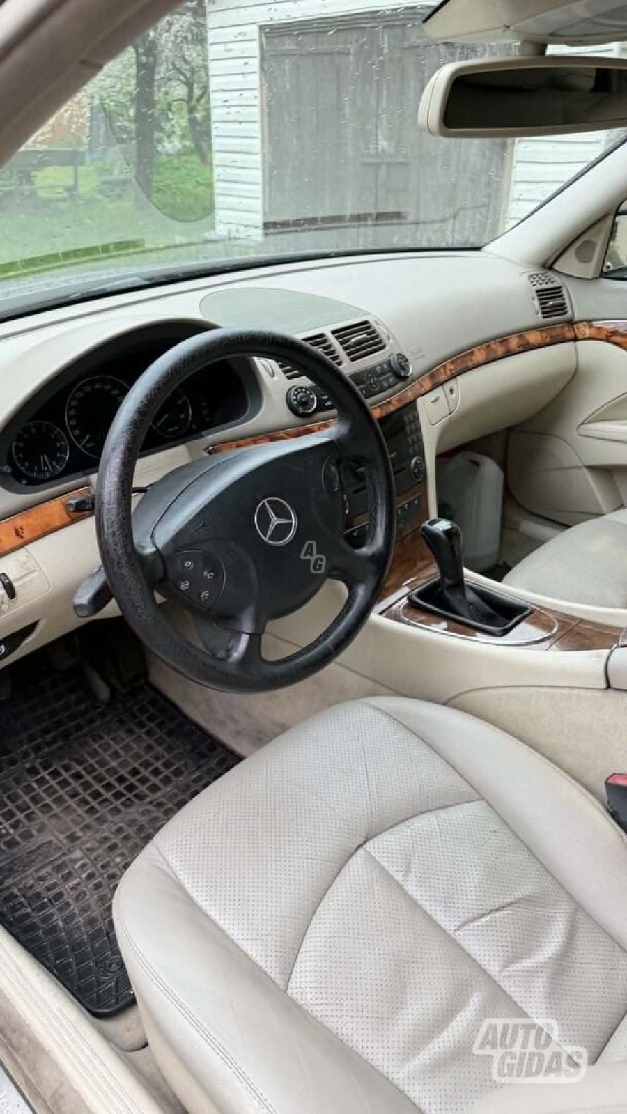 Mercedes-Benz E 220 2004 in Telschi, with an engine capacity of 2.10 L and mileage of 300 thousand km for 1777 €, photo 14 on AUTOMOTO.COM.LV