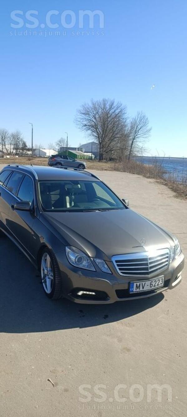Mercedes-Benz E 220 2010 in Riga, with an engine capacity of 2.20 L and mileage of 401 thousand km for 6700 €, photo 1 on AUTOMOTO.COM.LV