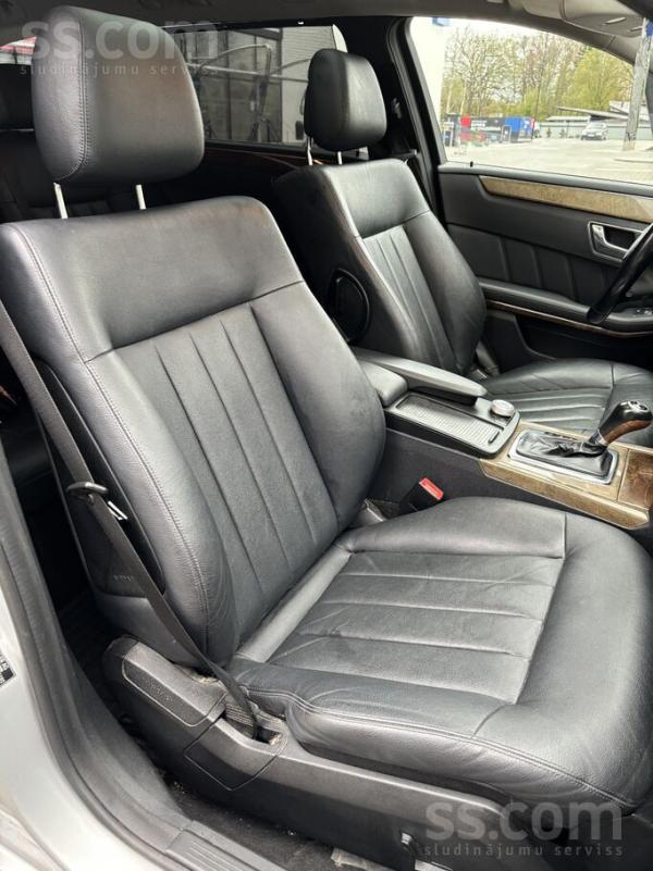 Mercedes-Benz E 220 2011 Rīga, ar dzinēja tilpumu 2.20 L un nobraukumu 330 tūkst. km par 8300 €, foto 7 vietnē AUTOMOTO.COM.LV