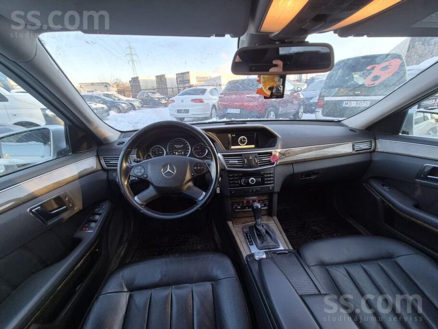 Mercedes-Benz E 220 2011 Rīga, ar dzinēja tilpumu 2.20 L un nobraukumu 330 tūkst. km par 8690 €, foto 11 vietnē AUTOMOTO.COM.LV