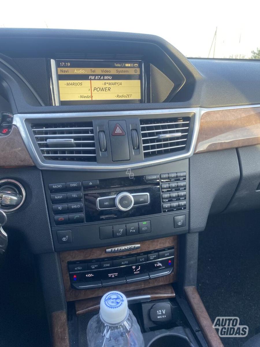 Mercedes-Benz E 220 2011 in Alytus, with an engine capacity of 2.20 L and mileage of 395 thousand km for 4850 €, photo 11 on AUTOMOTO.COM.LV