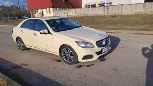 Mercedes-Benz E 220 2016 in Vilnius, with an engine capacity of 2.00 L and mileage of 435 thousand km for 8750 €, photo 7 on AUTOMOTO.COM.LV