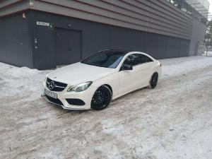 White Mercedes-Benz E 220 2013 in Alytus, with an engine capacity of 2.14 L and mileage of 278 thousand km for 12750 €, photo  on AUTOMOTO.COM.LV