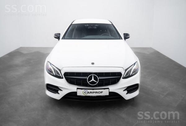 White Mercedes-Benz E 220 2018 in Tallinn, with an engine capacity of 2.00 L and mileage of 162 thousand km for 24699 €, photo 2 on AUTOMOTO.COM.LV