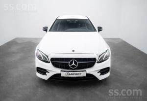 White Mercedes-Benz E 220 2018 in Tallinn, with an engine capacity of 2.00 L and mileage of 162 thousand km for 24699 €, photo 3 on AUTOMOTO.COM.LV