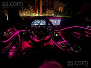 White Mercedes-Benz E 220 2018 in Riga, with an engine capacity of 2.00 L and mileage of 127 thousand km for 27900 €, photo 7 on AUTOMOTO.COM.LV