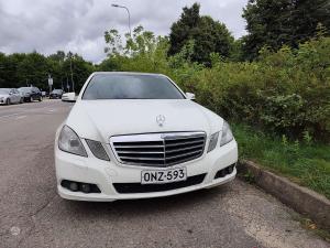 Balts Mercedes-Benz E 220 2010 Viļņa, ar dzinēja tilpumu 2.14 L un nobraukumu 600 tūkst. km par 2900 €, foto 6 vietnē AUTOMOTO.COM.LV