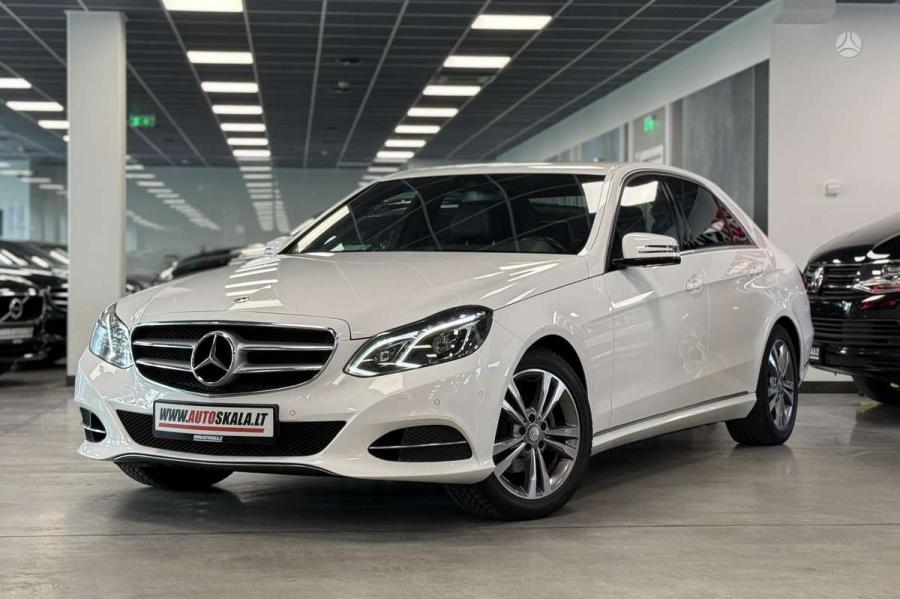 White Mercedes-Benz E 220 2013 in Klaipeda, with an engine capacity of 2.14 L and mileage of 234 thousand km for 13500 €, photo 12 on AUTOMOTO.COM.LV