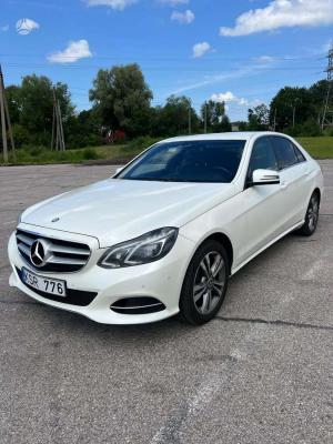 White Mercedes-Benz E 220 2014 in Marijampole, with an engine capacity of 2.14 L and mileage of 389 thousand km for 7300 €, photo  on AUTOMOTO.COM.LV