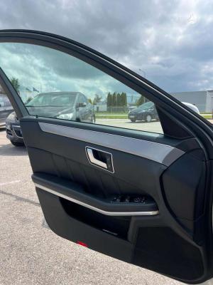 White Mercedes-Benz E 220 2014 in Marijampole, with an engine capacity of 2.14 L and mileage of 389 thousand km for 7300 €, photo 10 on AUTOMOTO.COM.LV