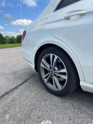 White Mercedes-Benz E 220 2014 in Marijampole, with an engine capacity of 2.14 L and mileage of 389 thousand km for 7300 €, photo 15 on AUTOMOTO.COM.LV