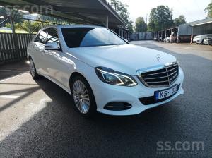 White Mercedes-Benz E 220 2014 in Riga, with an engine capacity of 2.20 L and mileage of 208 thousand km for 12900 €, photo  on AUTOMOTO.COM.LV