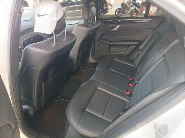 Balts Mercedes-Benz E 220 2014 Rīga, ar dzinēja tilpumu 2.20 L un nobraukumu 208 tūkst. km par 12900 €, foto 5 vietnē AUTOMOTO.COM.LV
