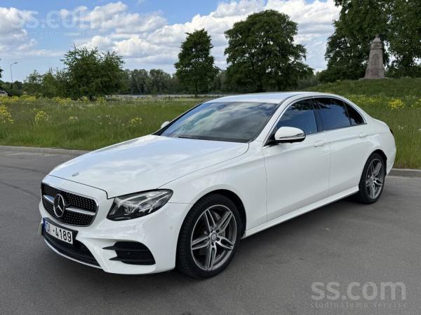 Balts Mercedes-Benz E 220 2016 Rīga, ar dzinēja tilpumu 2.00 L un nobraukumu 0 tūkst. km par 18450 €, foto 1 vietnē AUTOMOTO.COM.LV
