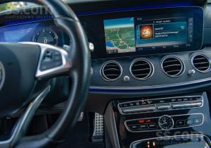 White Mercedes-Benz E 220 2017 in Cesis, with an engine capacity of 2.00 L and mileage of 155 thousand km for 23350 €, photo 22 on AUTOMOTO.COM.LV